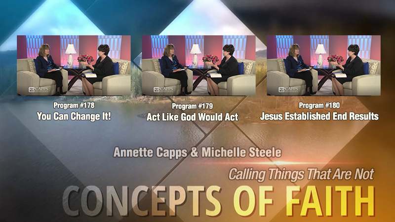 Calling Things - 3 TV Programs with Annette Capps and Michelle Steele ...